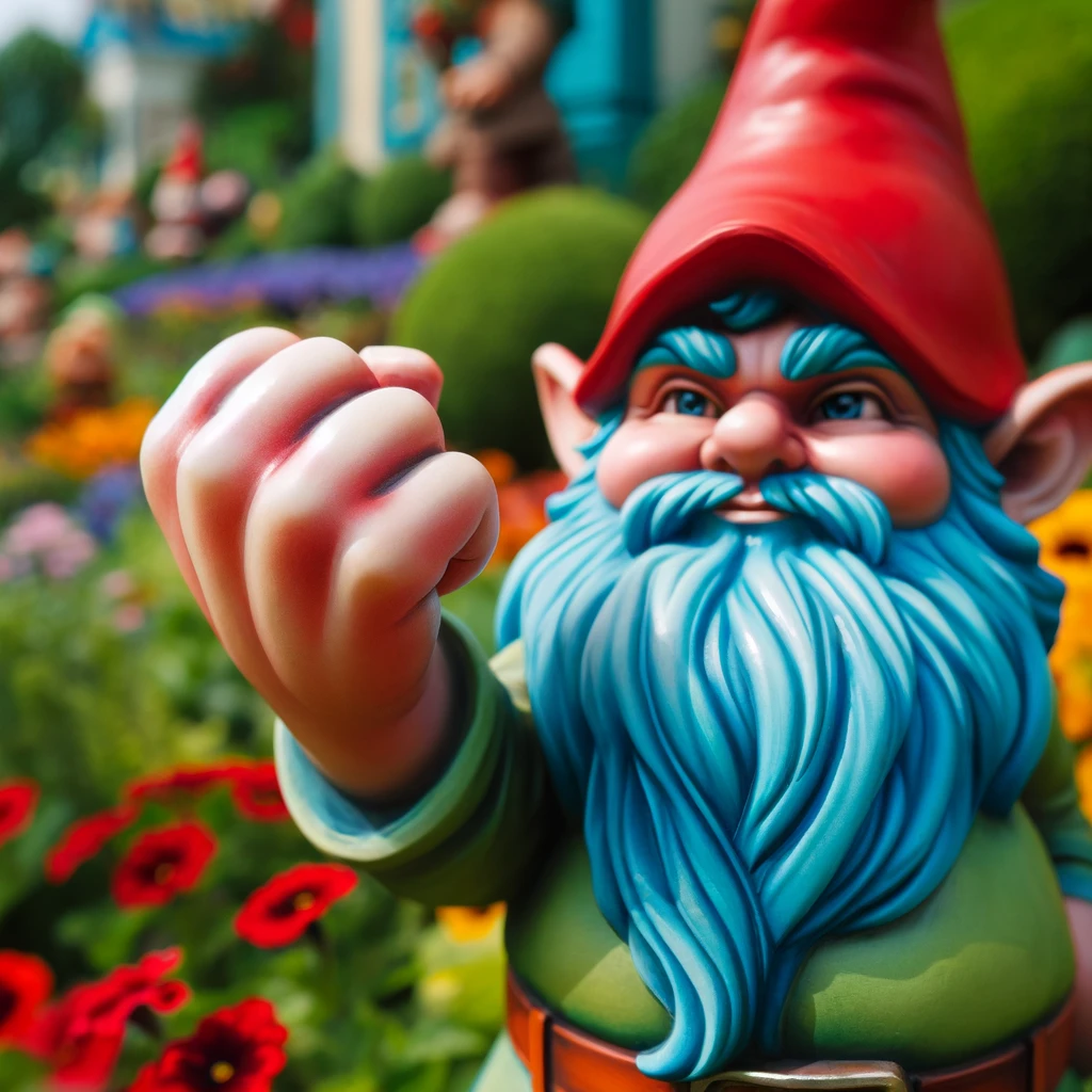 Gartenzwerg mit Mittelfinger: Der neue Trend in deutschen Gärten? - 50 ...